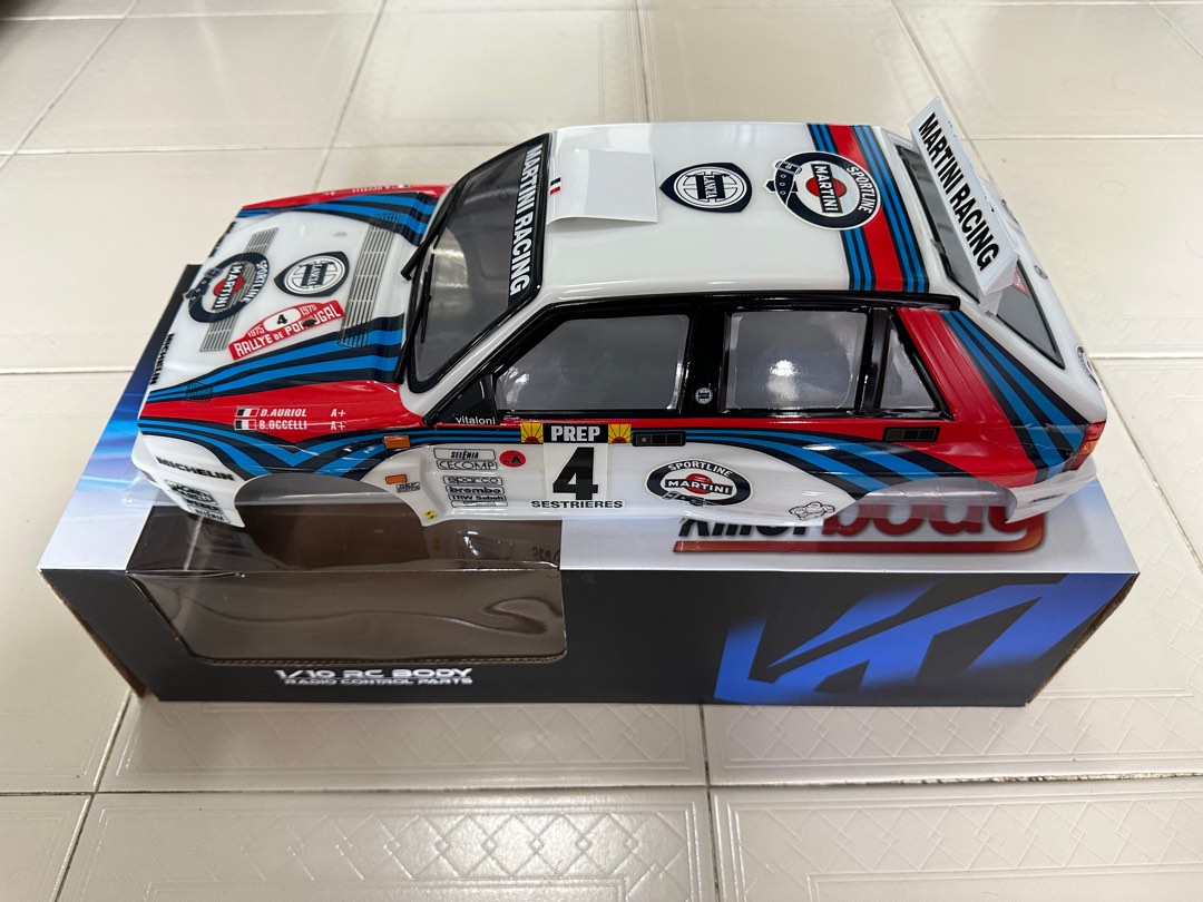 48248 Killerbody PC Wheelbase 257mm Lancia Delta HF Integrale Finished ...