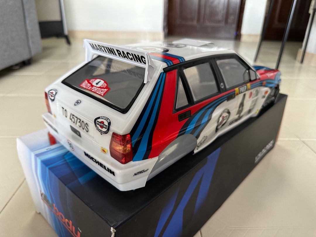 48248 Killerbody PC Wheelbase 257mm Lancia Delta HF Integrale Finished ...