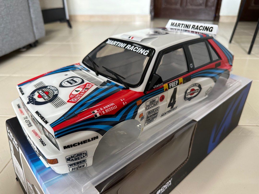 48248 Killerbody PC Wheelbase 257mm Lancia Delta HF Integrale Finished ...