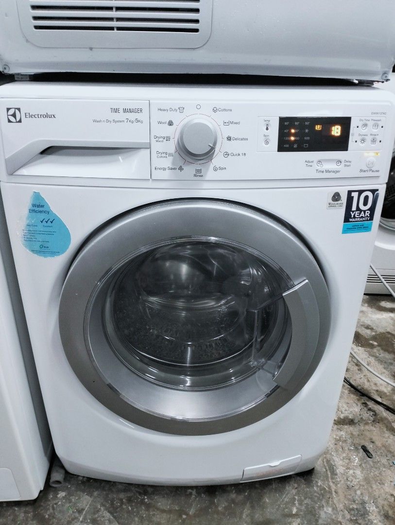 7/7Kg Washing Machine & Condenser Dryer (Pair), TV & Home Appliances ...