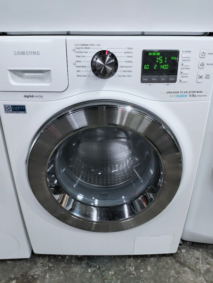 8/7Kg Washing Machine & Vented Dryer (Pair), TV & Home Appliances ...