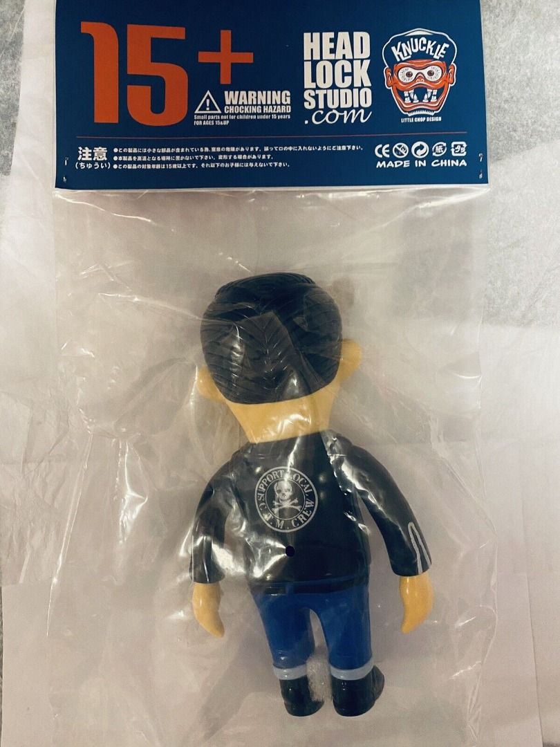 全新未開 Headlock studio Masato Kun Jacket Vinyl Figure sofubi kustom, 興趣及遊戲, 玩具 & 遊戲類 - Carousell