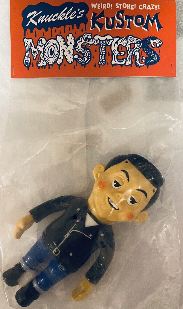 全新未開 Headlock studio Masato Kun Jacket Vinyl Figure sofubi kustom, 興趣及遊戲, 玩具 & 遊戲類 - Carousell