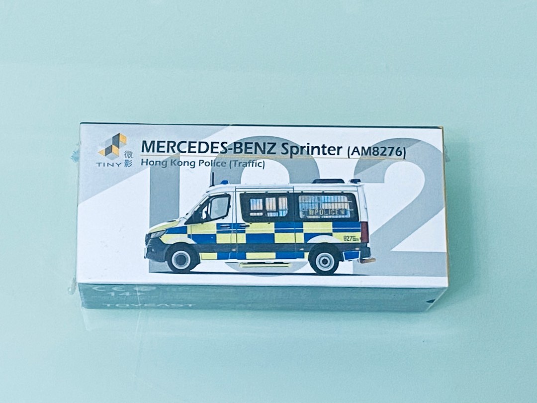 全新 Tiny - MERCEDES-BENZ Sprinter (AM8276)/ Hong Kong Police (Traffic), 興趣及遊戲, 收藏品及紀念品, 古董收藏 ...