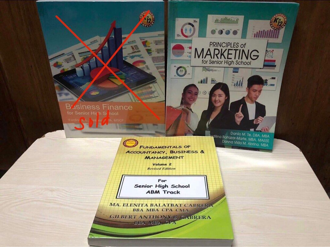 ABM Grade 12 books, Hobbies & Toys, Books & Magazines, Textbooks on ...
