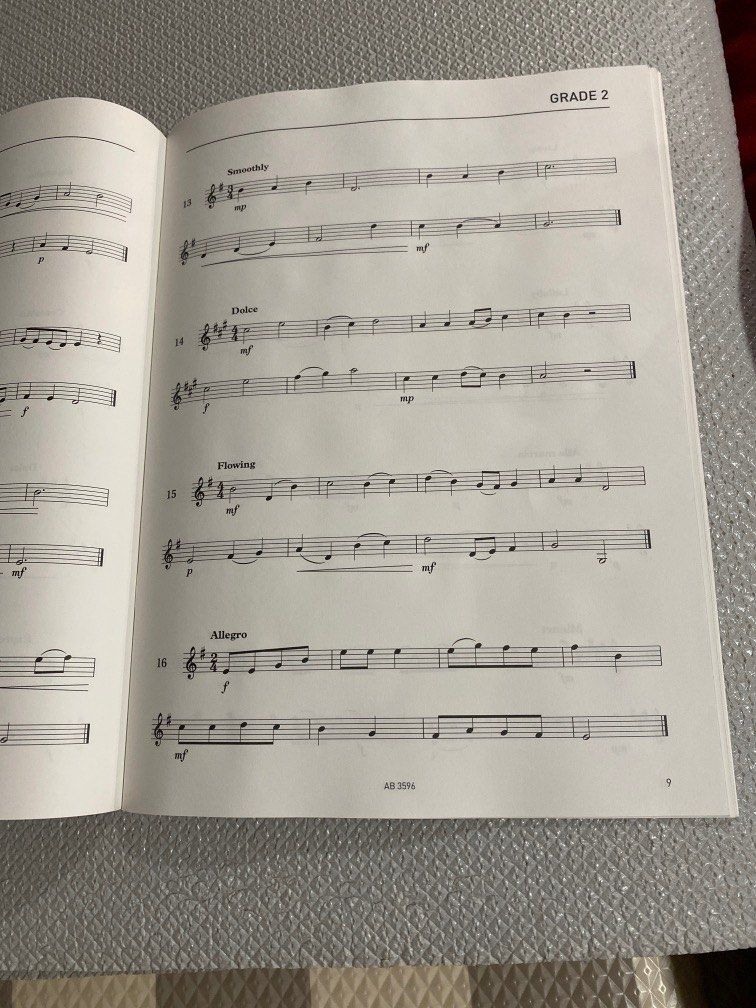 ABRSM Violin Grade 1-5 Specimen Sight-Reading Tests, Hobbies & Toys ...