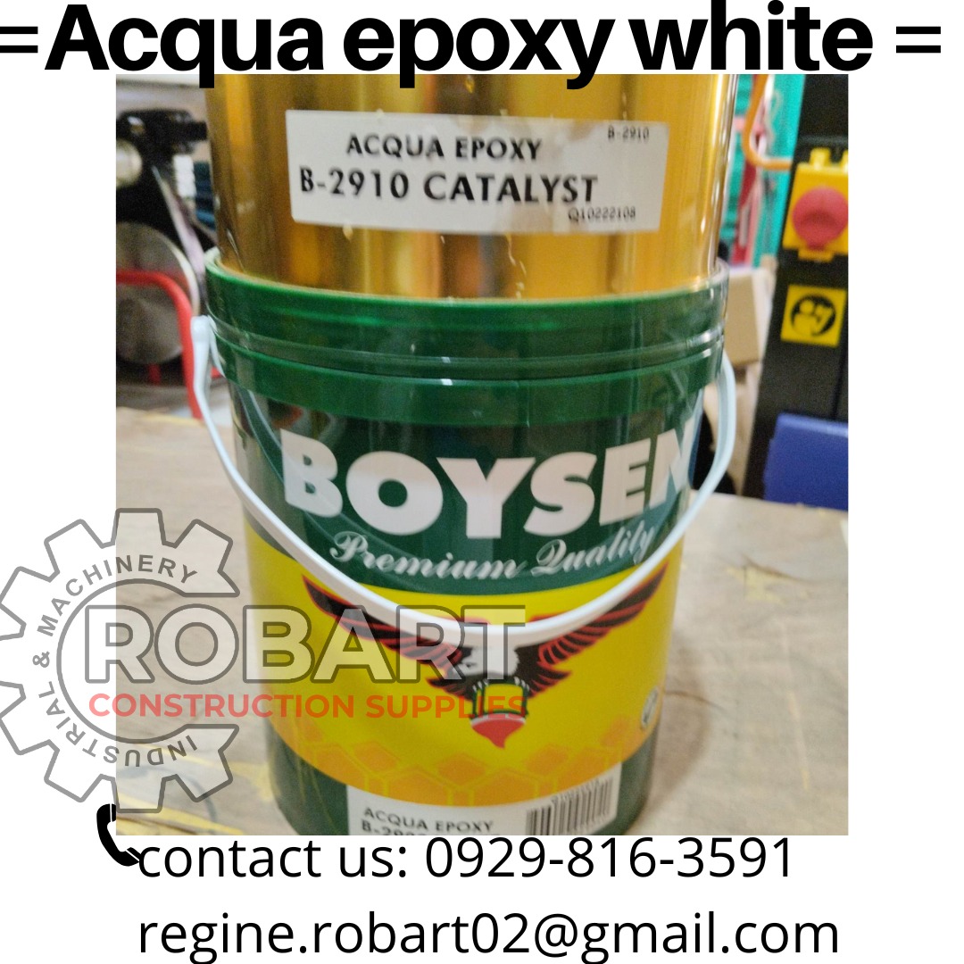 =Acqua epoxy white =, Commercial & Industrial, Construction Tools ...