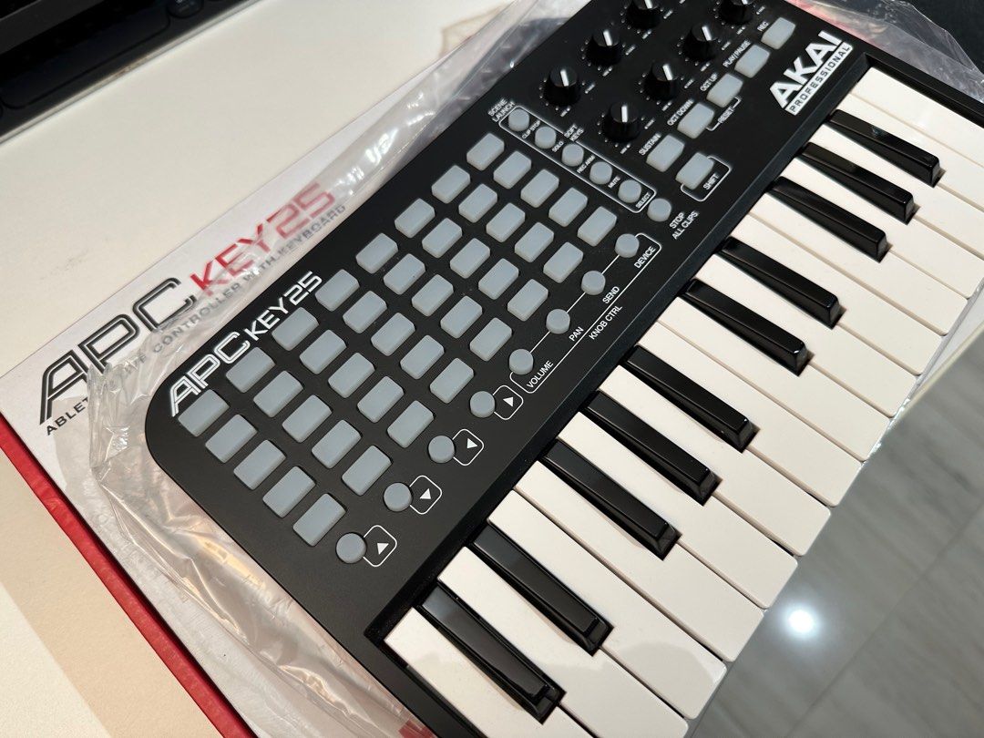 AKAI APC KEY25 MIDI keyboard, Audio, Other Audio Equipment on Carousell
