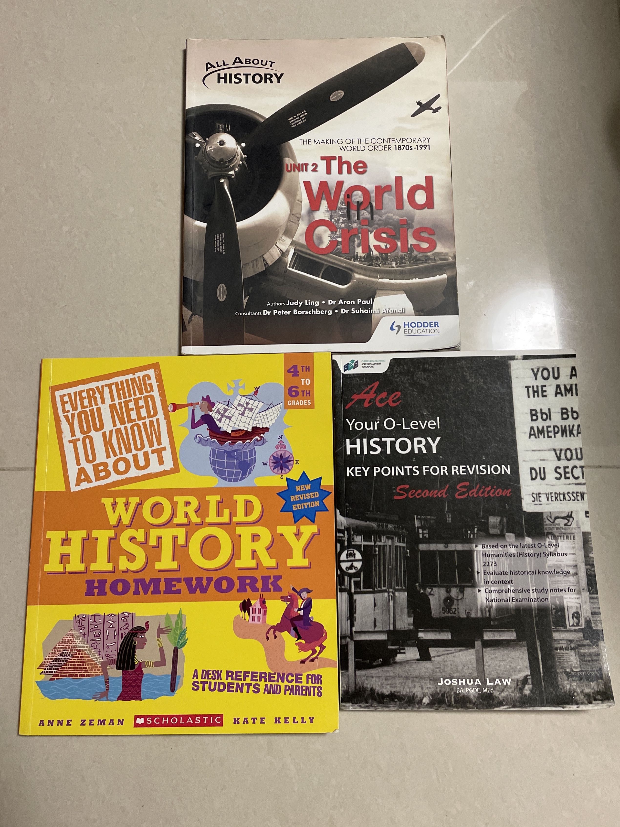 All About History Textbook (Unit 2) and Ace Your O-Level History Textbook, Hobbies & Toys, Books ...