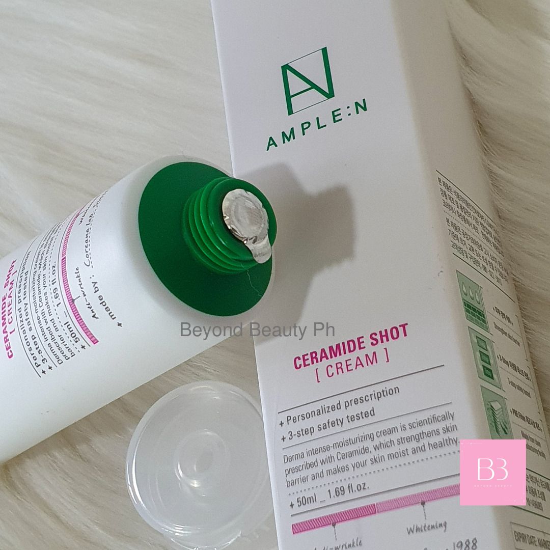 Ample:N Ceramide Shot Cream (50ml), Beauty & Personal Care, Face, Face ...