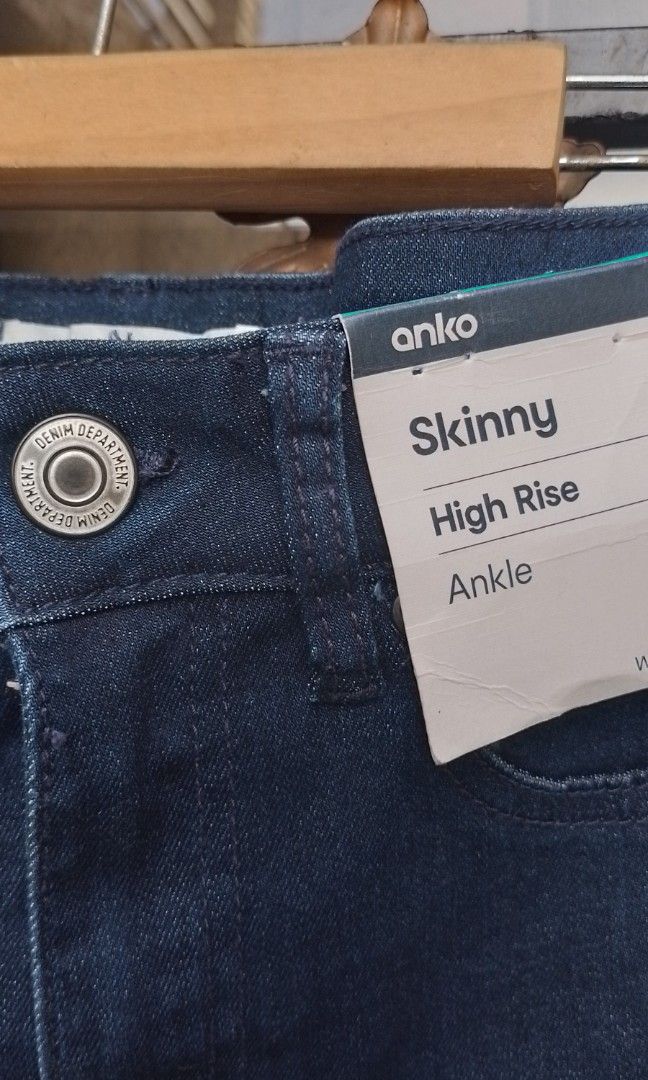 Anko Skinny high rise Jeans, Women's Fashion, Bottoms, Jeans on Carousell