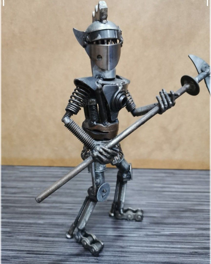 Arca Besi / Vintage Knight Figure Steel, Hobbies & Toys, Toys & Games ...
