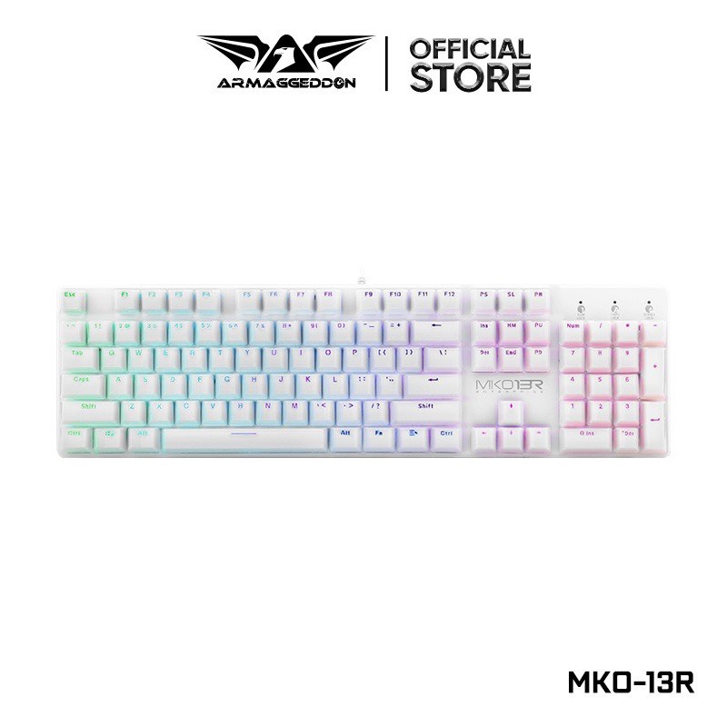 Armaggeddon Gaming Keyboard Optical Mechanical Fadeproof MKO-13R, Computers & Tech, Parts ...