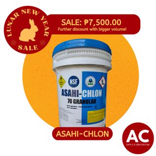 Asahi-Chlon Chlorine Calcium Hypochlorite Granules, Hobbies & Toys ...