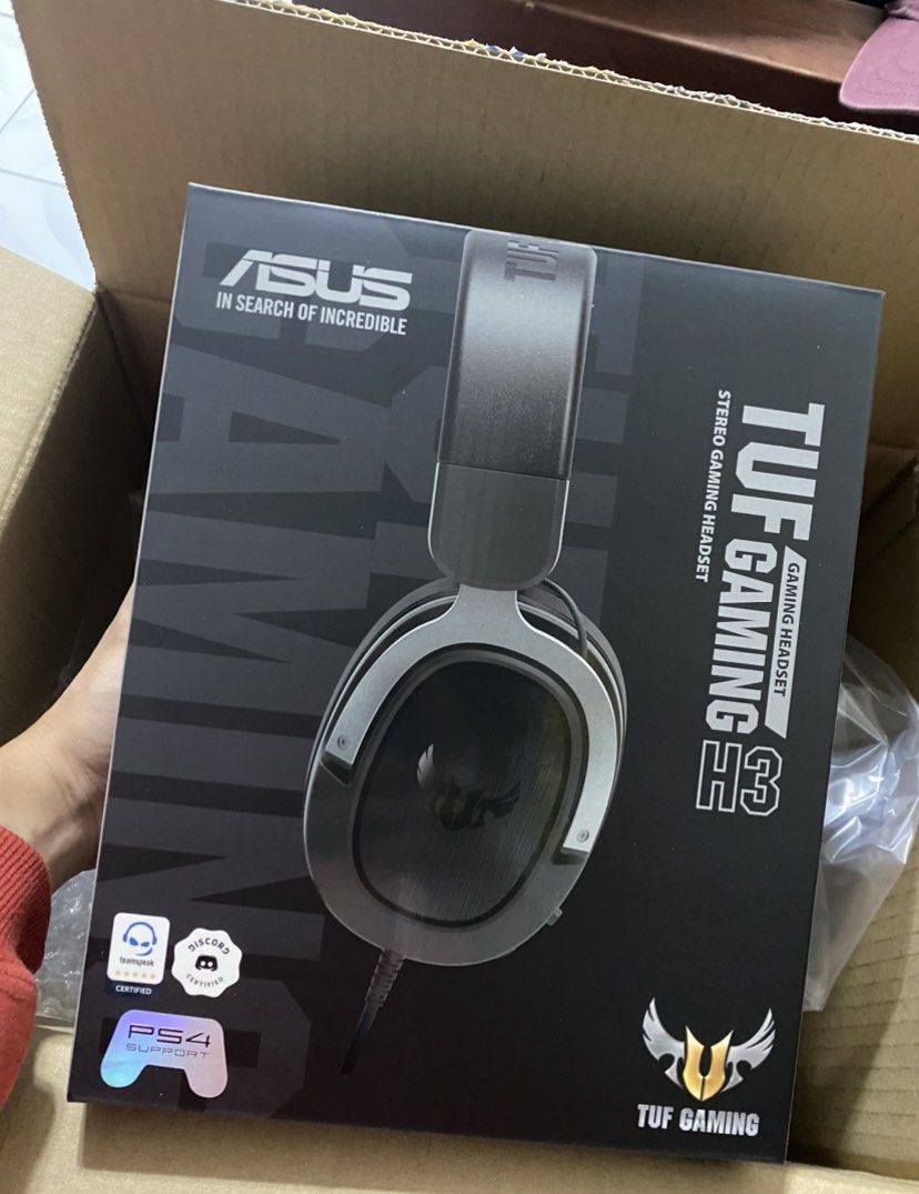 ASUS TUF GAMING H3 Wired Gaming, Audio, Headphones & Headsets on Carousell