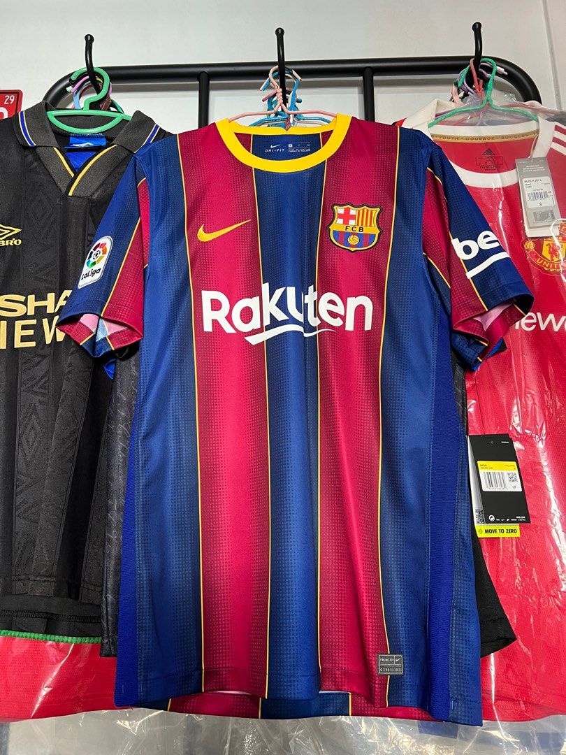 Authentic BNWT Barcelona Messi 2020/21 Retro/Vintage Classic/Rare ...