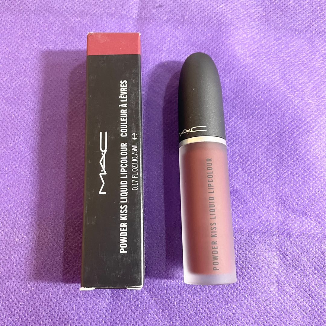 AUTHENTIC Mac cosmetics powder kiss liquid lipcolor lipcolour lipstick ...