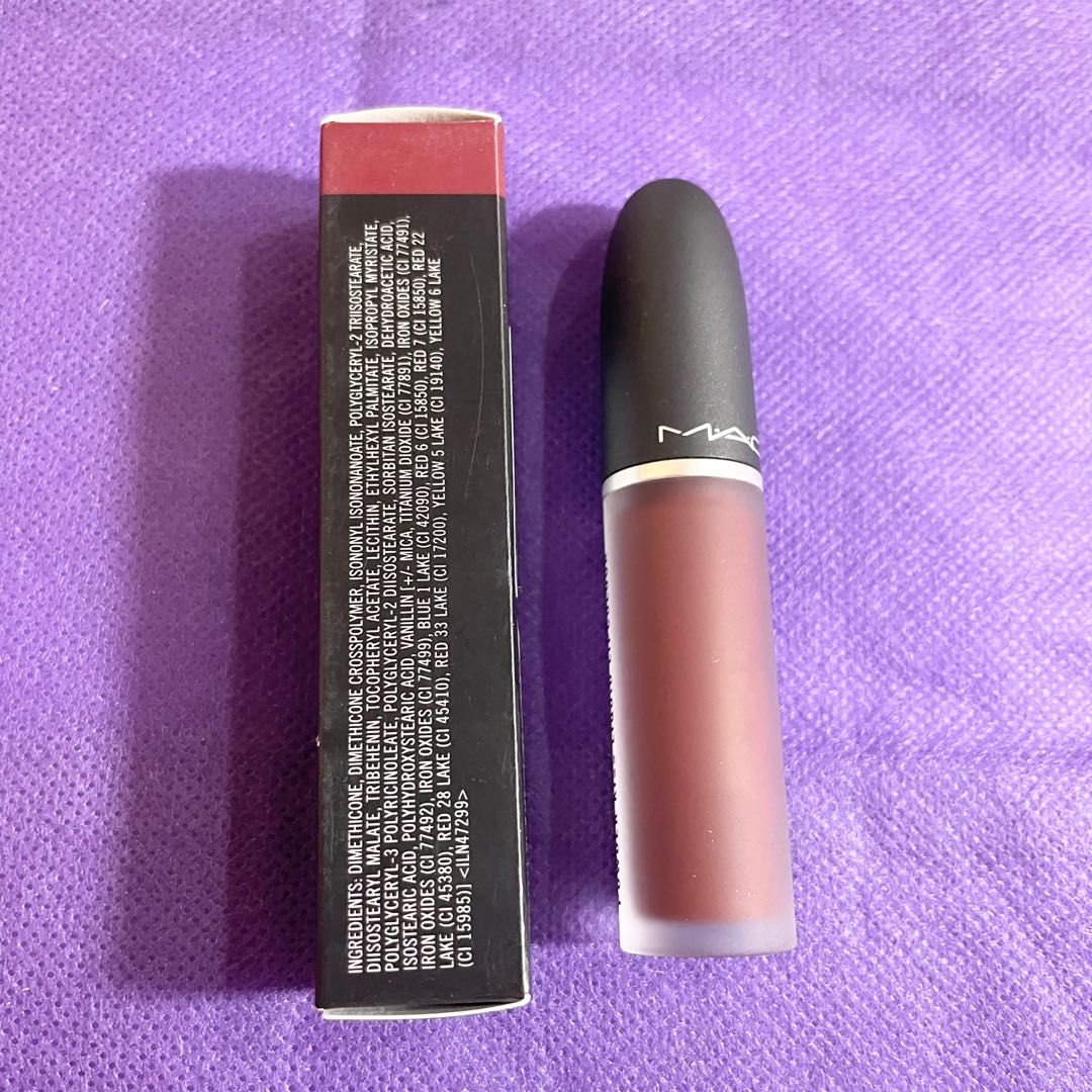 AUTHENTIC Mac cosmetics powder kiss liquid lipcolor lipcolour lipstick ...