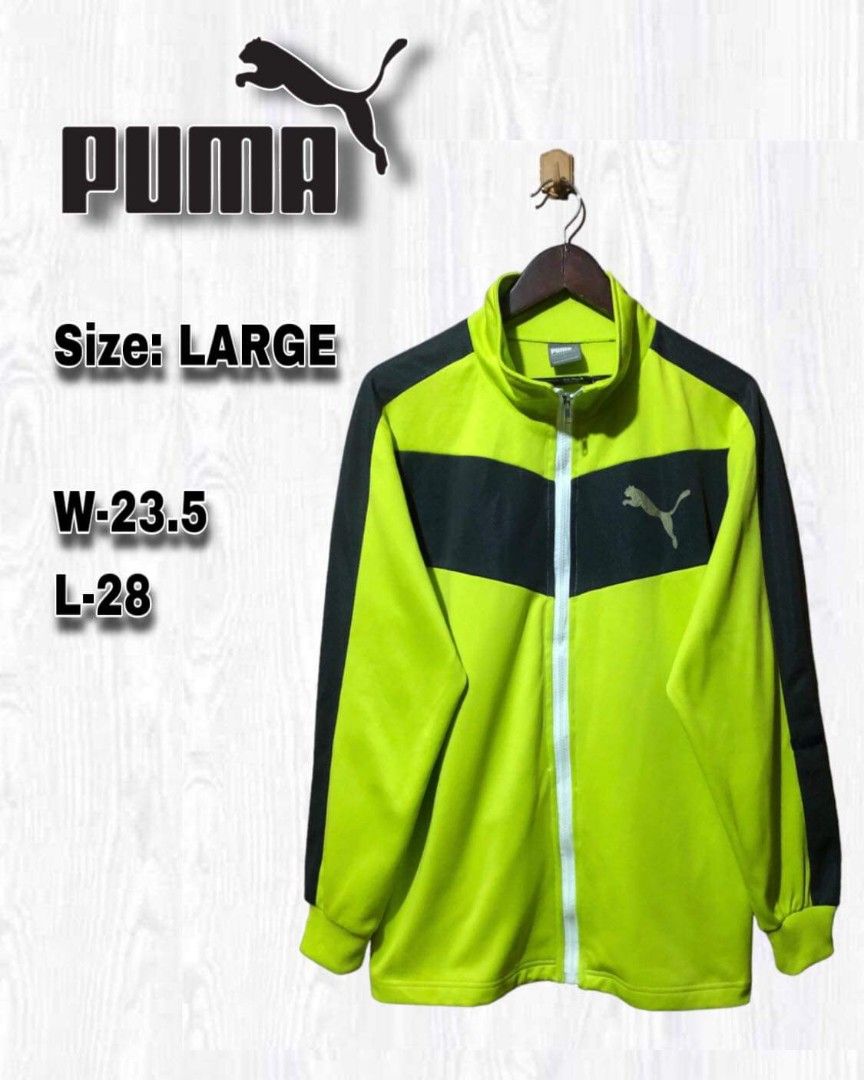 Authentic PUMA Two Tone Track Jacket, Men's Fashion, Activewear on ...