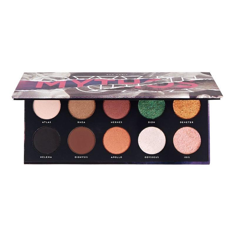 Bad Habit Mythos 10-Pan Luxe Eyeshadow Collection, Beauty & Personal ...