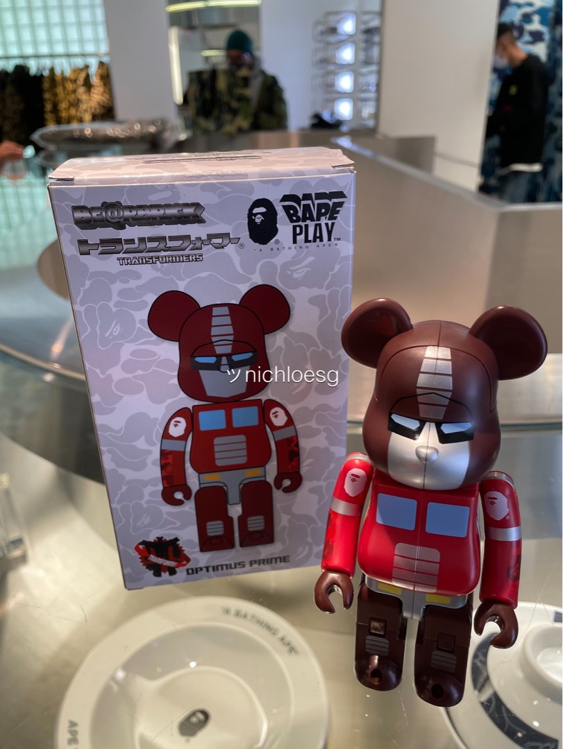 BAPE X TRANSFORMERS X MEDICOM TOY BE@RBRICK 200%, Hobbies & Toys, Toys ...