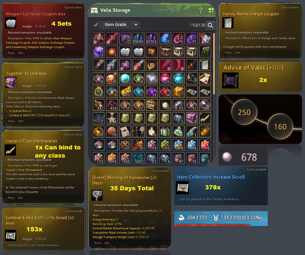 [BDO SEA] SUPER HIGH-END | 2 PEN Black Star Main Hand & Awakening ...