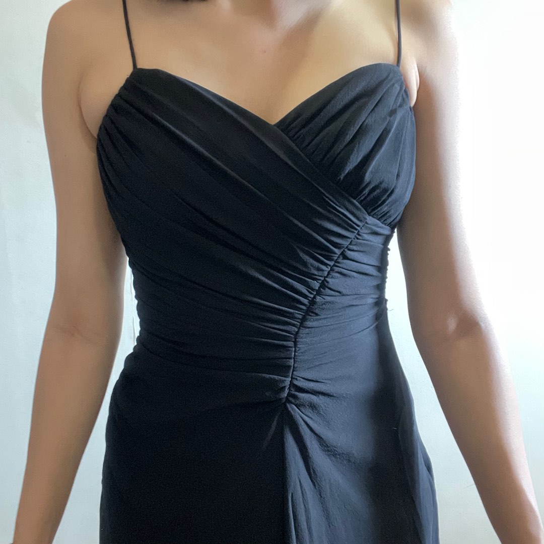 Black Structured Dress, Women's Fashion, Dresses & Sets, Dresses on ...
