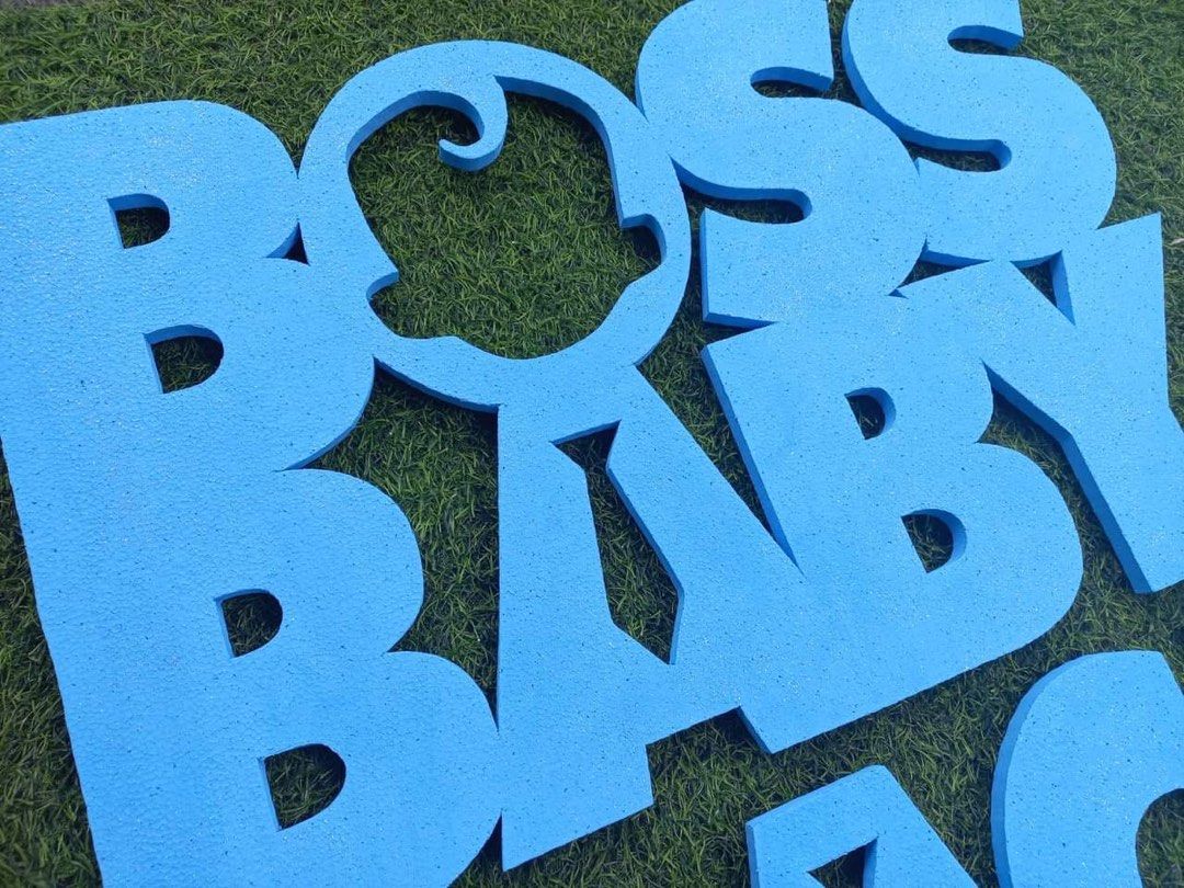 Boss baby styro props, Hobbies & Toys, Stationary & Craft, Occasions ...