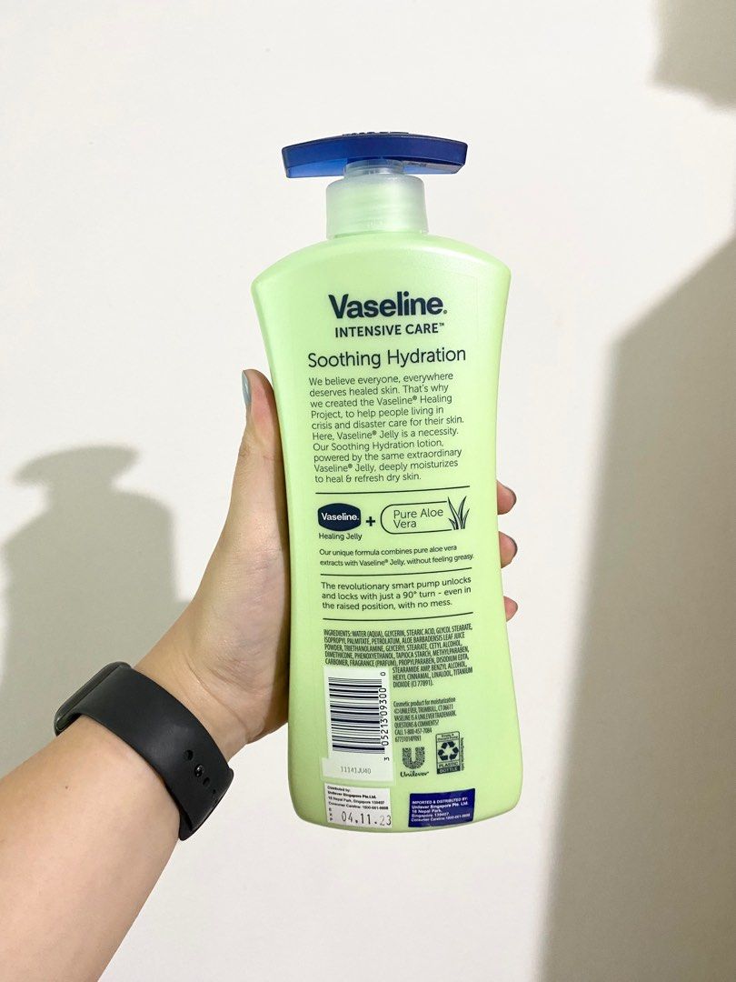 BRAND NEW: Vaseline Soothing Hydration Intensive Care Body Lotion ...