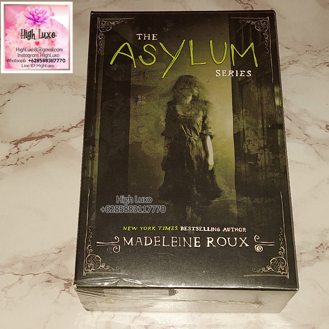 Buku Novel The Asylum Series Isi 3 English Book Asylum 3 Book Box Set Asylum Sanctum Catacomb ...