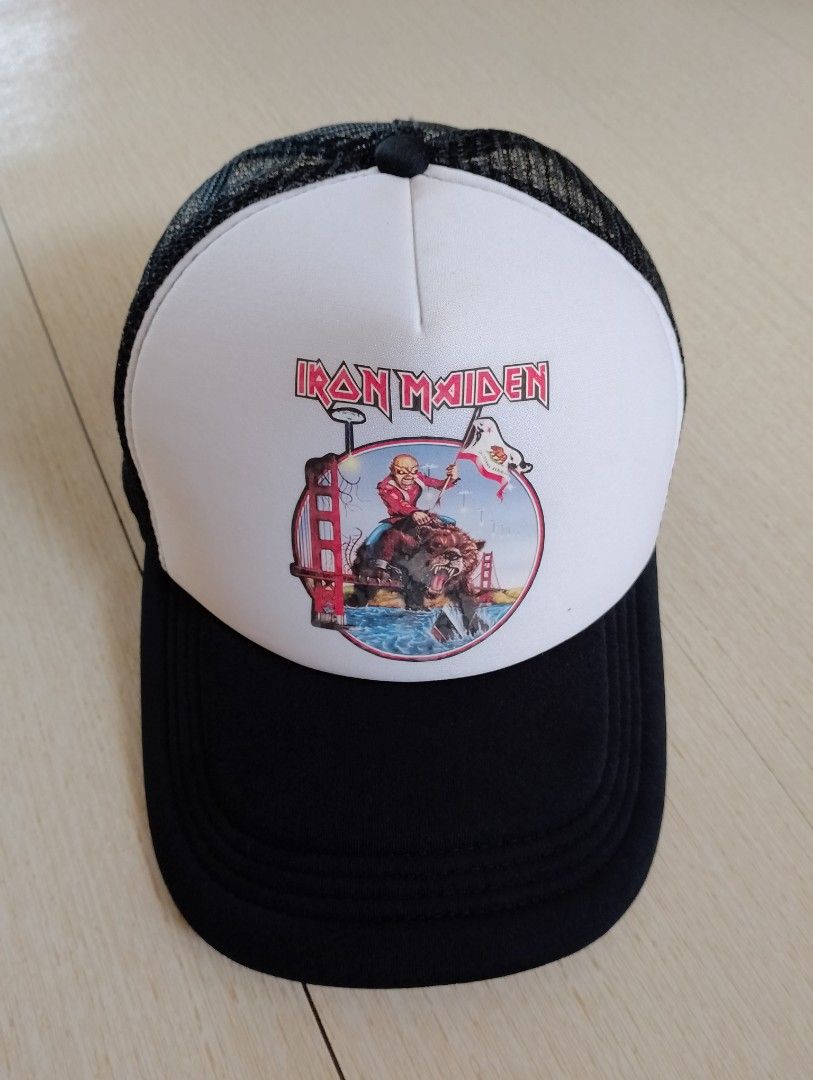 cap iron maiden, Men's Fashion, Watches & Accessories, Cap & Hats on ...