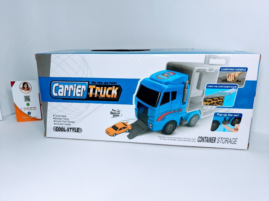 Carrier container toy truck, Hobbies & Toys, Toys & Games on Carousell