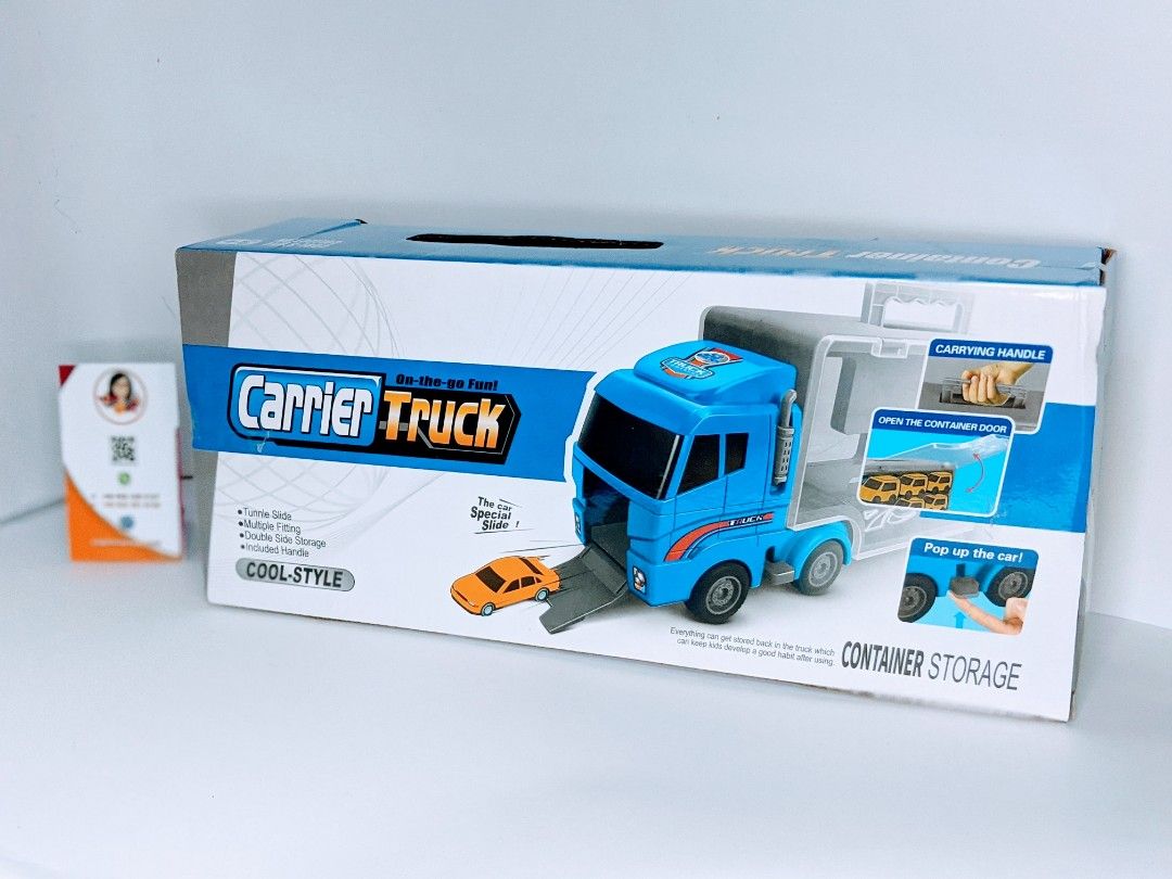 Carrier container toy truck, Hobbies & Toys, Toys & Games on Carousell