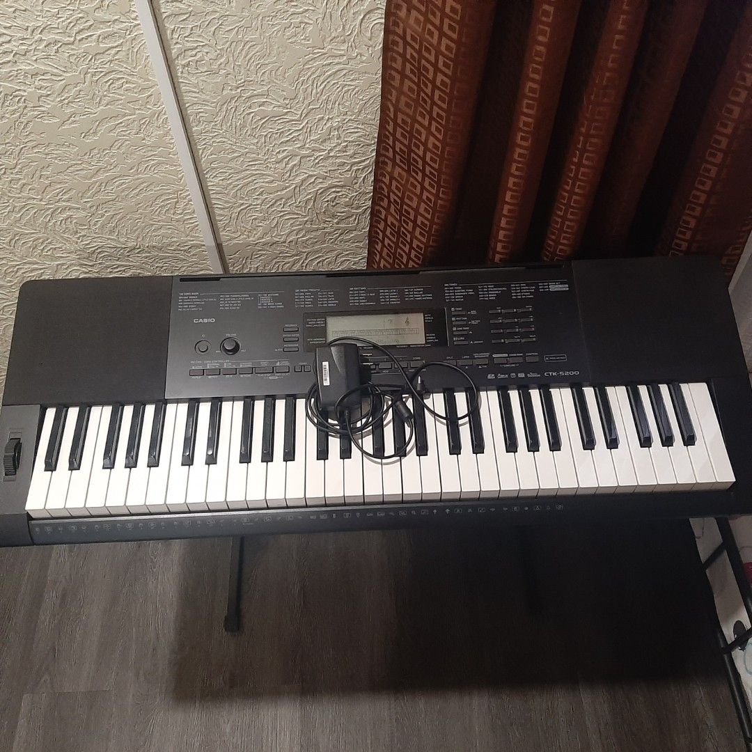 Casio CTK 5200 Piano Style Keyboard, Hobbies & Toys, Music & Media ...