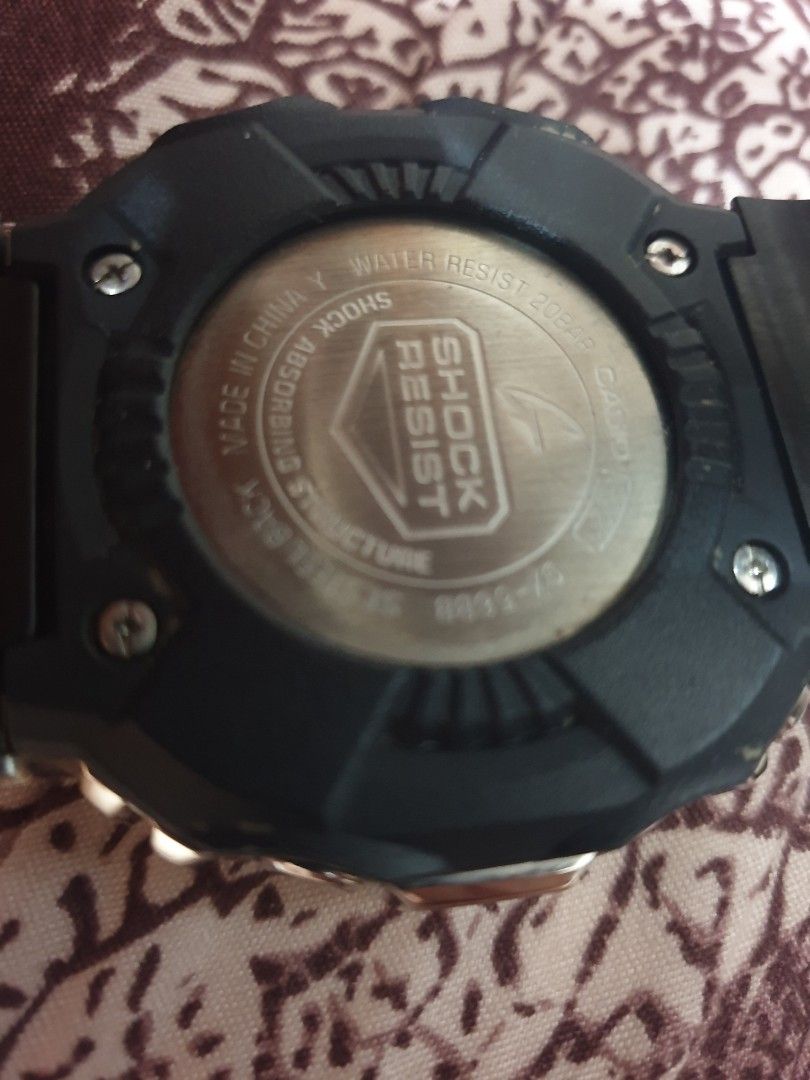 Casio "Monster' all stainless steel Digital!!!, Men's Fashion, Watches ...