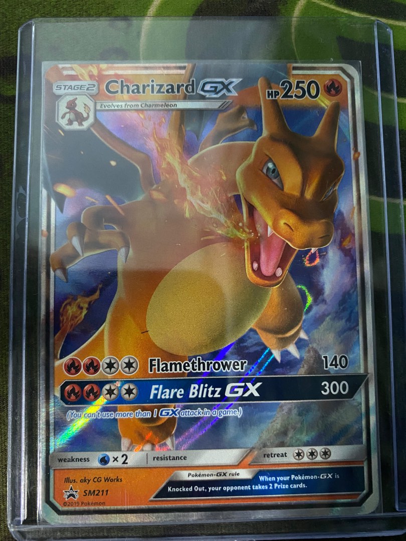 Hidden Fates Charizard GX Full Art ( Ultra Rare ), Hobbies & Toys, Toys ...