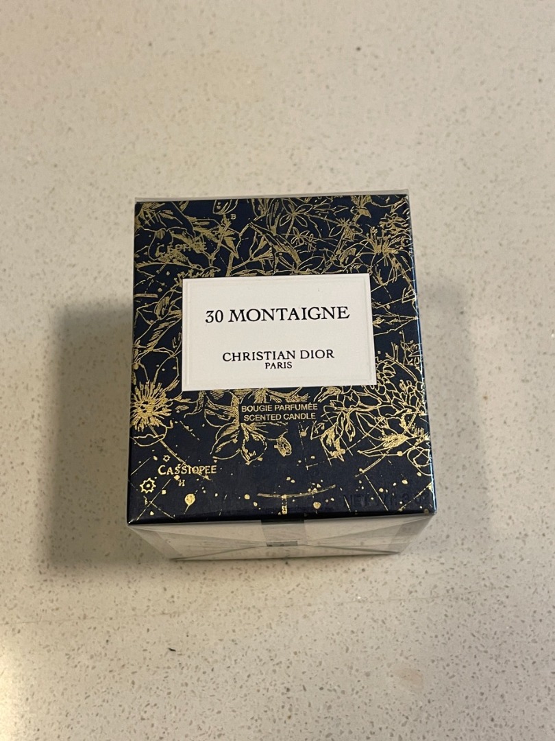 Christian Dior 30 Montaigne Scented Candle, Furniture & Home Living, Home Fragrance on Carousell