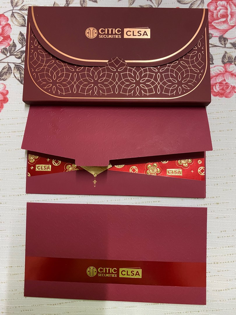 CITIC CLSA 2023 red packet, Hobbies & Toys, Stationery & Craft, Craft ...