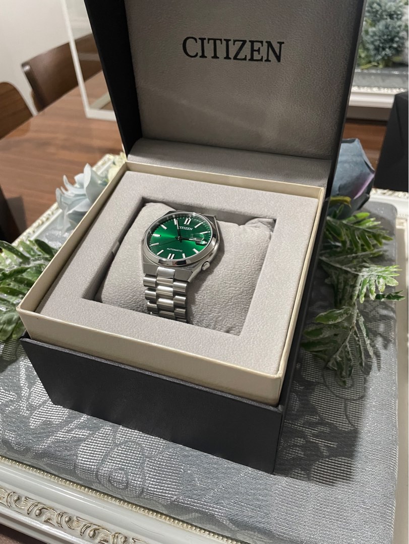 Citizen Nj-0151-81x (green dial), Men's Fashion, Watches & Accessories ...