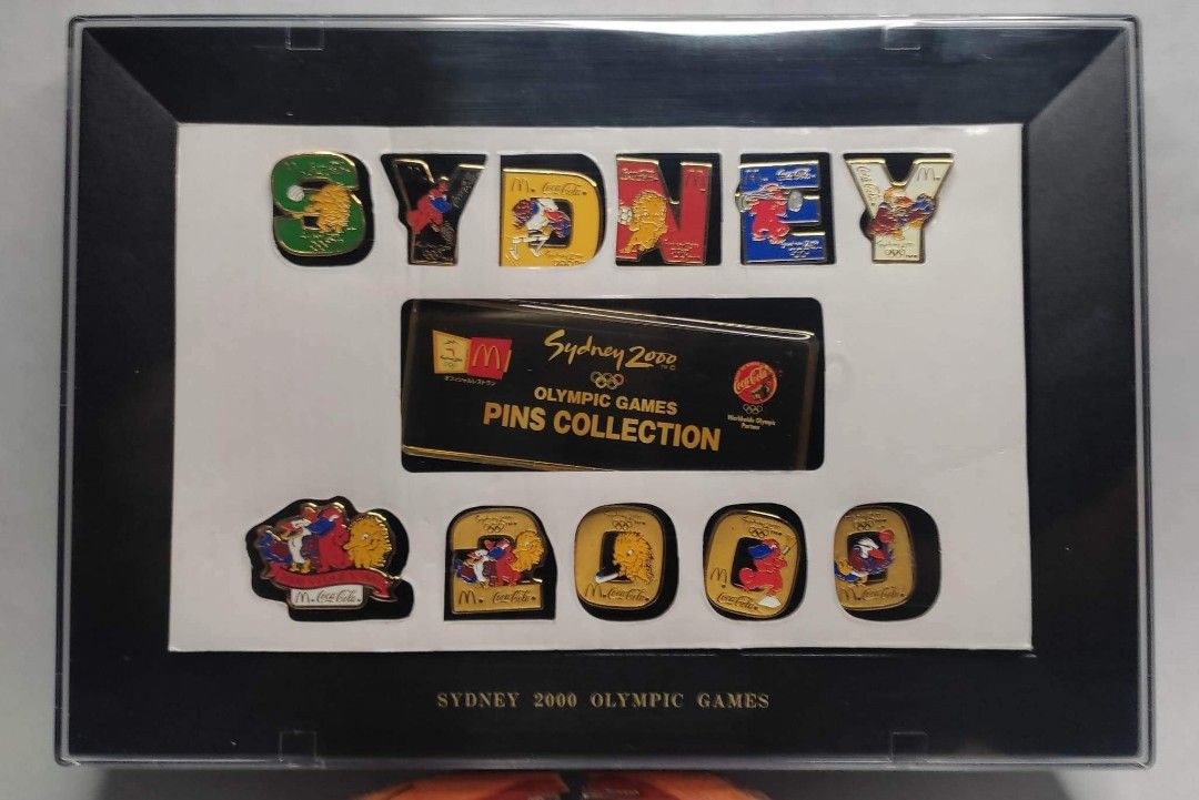 Coca cola Sydney 2000 olympic games pin collection, Hobbies & Toys ...