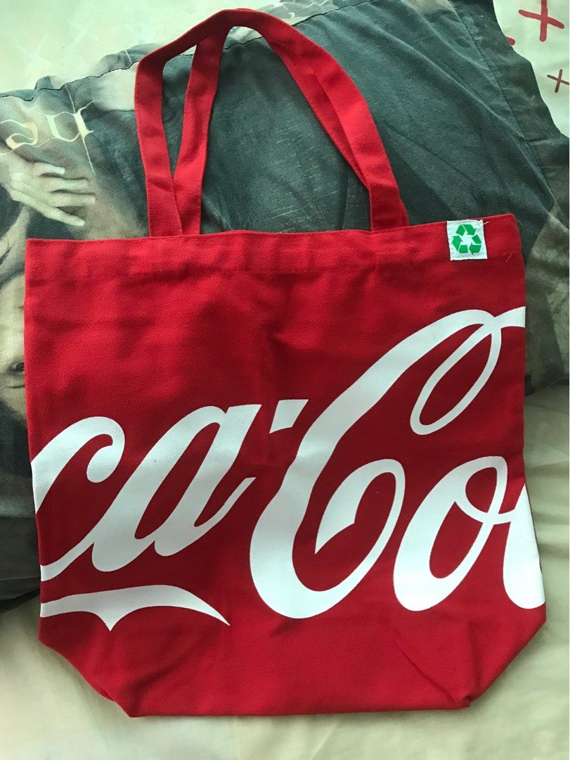 coca cola tote bag, Women's Fashion, Bags & Wallets, Tote Bags on Carousell