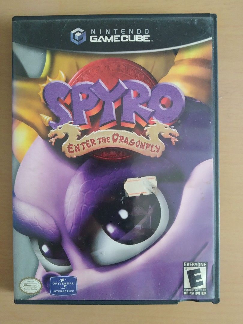 (Collectible) Spyro Enter the Dragonfly for Gamecube, Video Gaming ...