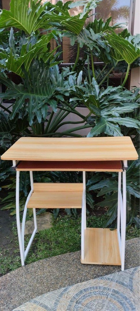 Computer Table (used for less than a year), Furniture & Home Living ...