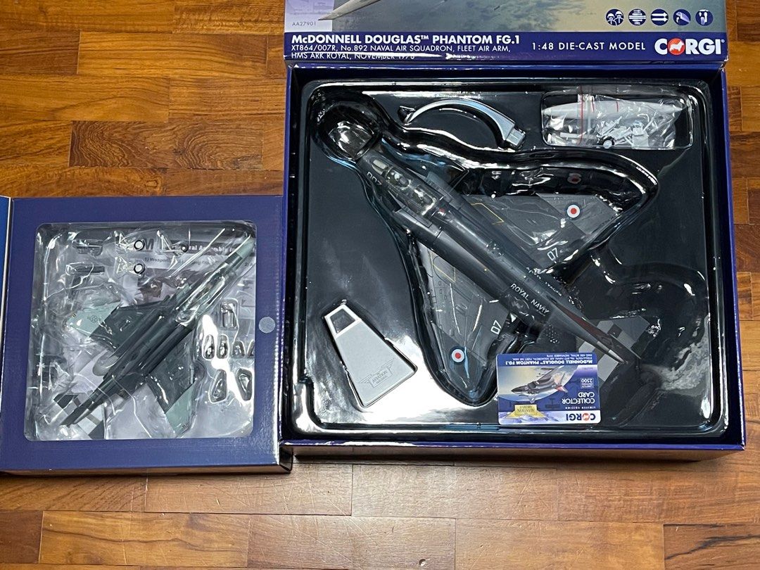 Corgi diecast fighter Jet 1/48 scaled. F4 Phantom, Hobbies & Toys, Toys ...