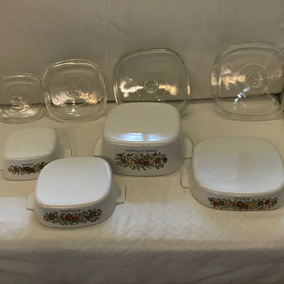 Vintage Corningware Spice of life Like new, Hobbies & Toys, Memorabilia ...