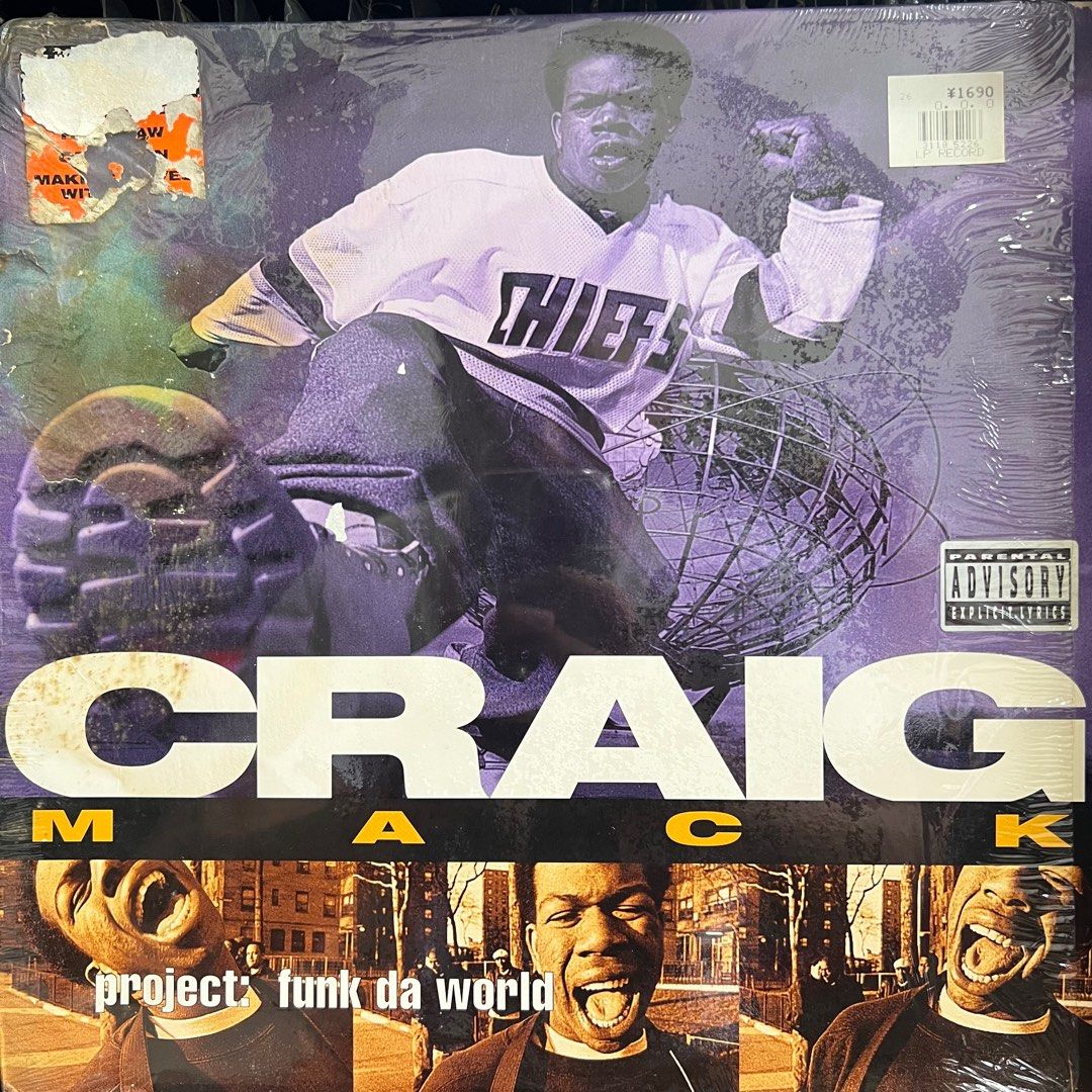Craig Mack - project : funk da world (OG US PRESSING) vinyl, Hobbies & Toys, Music & Media ...