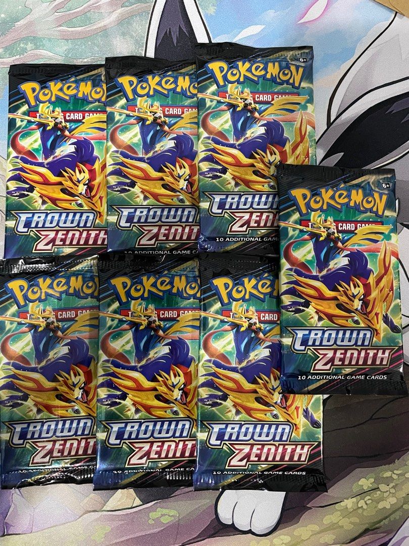 Crown Zenith Booster Packs, Hobbies & Toys, Toys & Games on Carousell