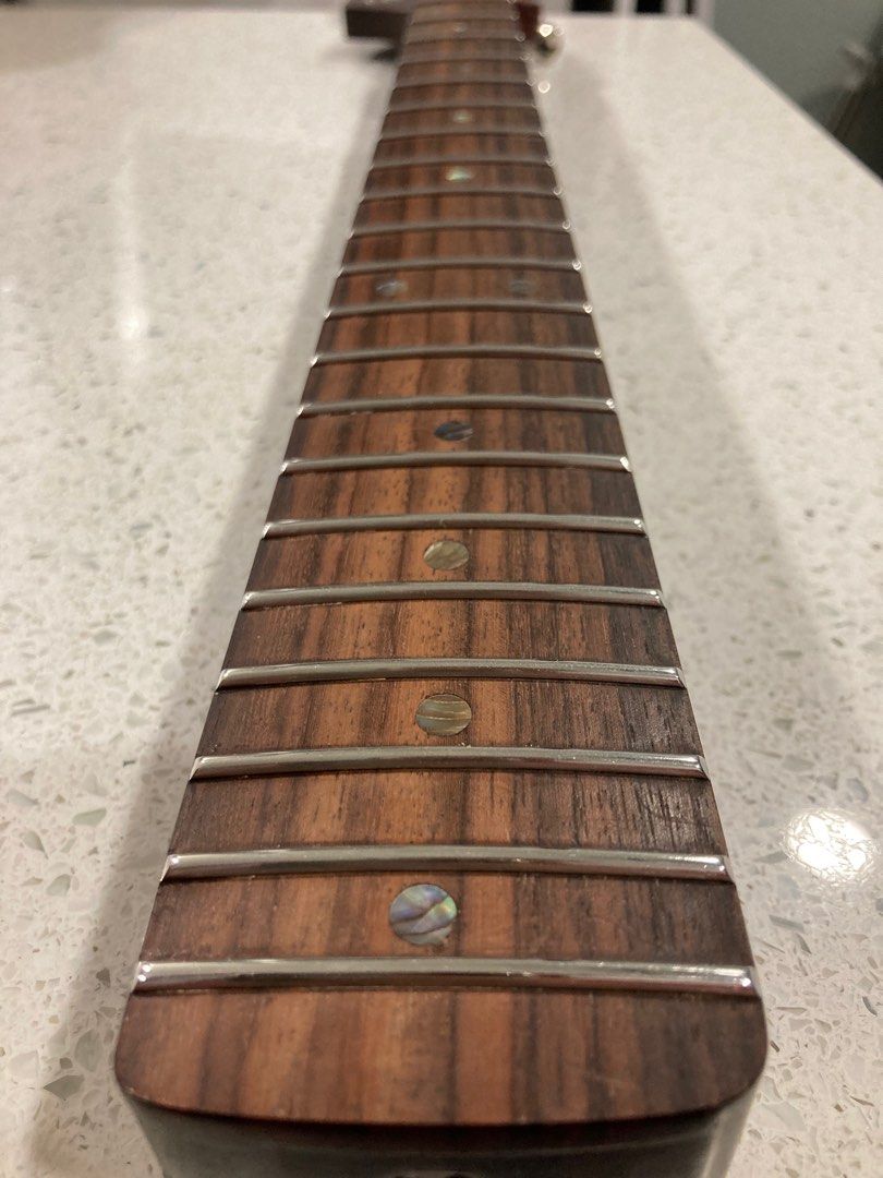 Custom handmade Strat style guitar neck, Hobbies & Toys, Music & Media ...