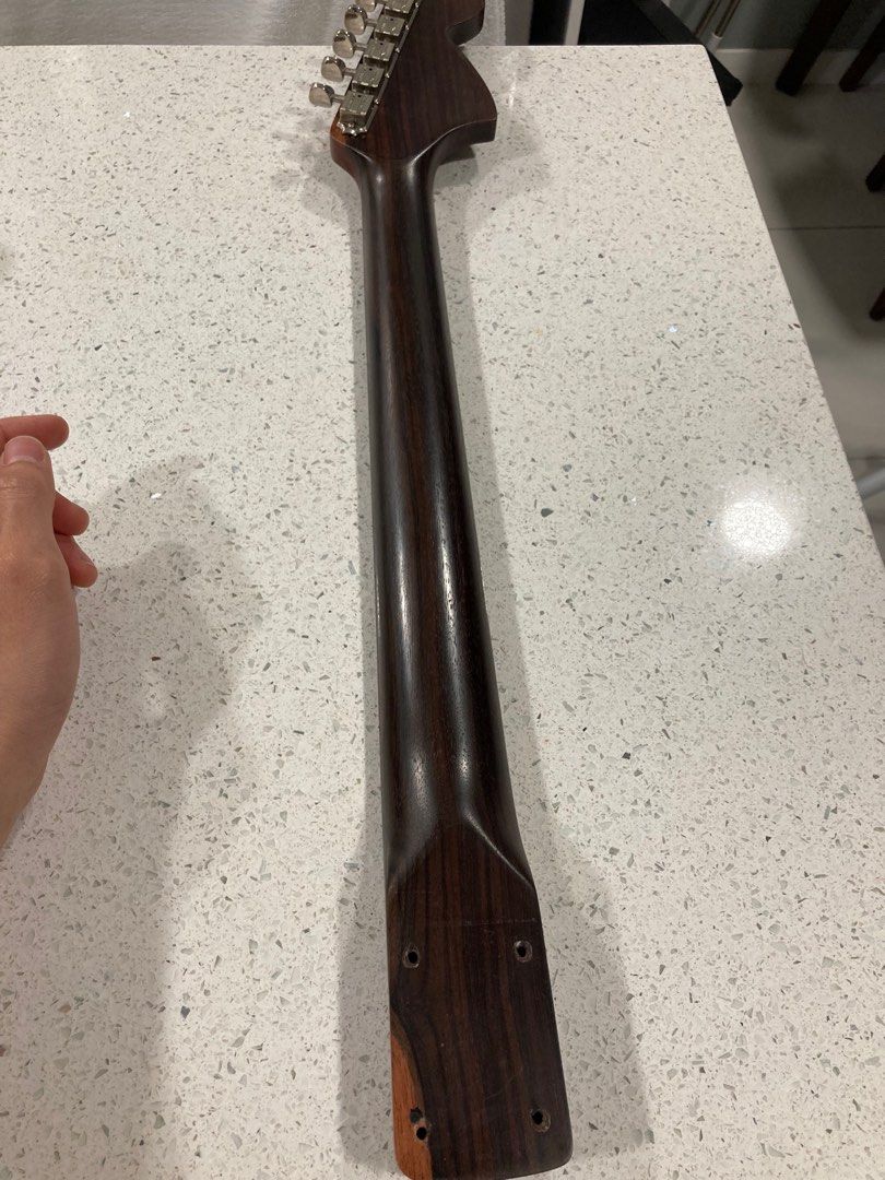 Custom handmade Strat style guitar neck, Hobbies & Toys, Music & Media ...