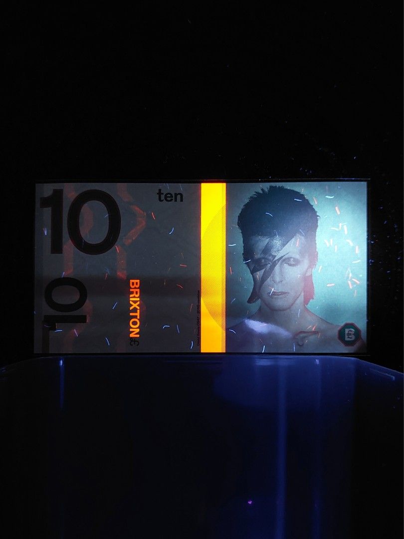 David Bowie - 10 Brixton Pound Anniversary Edition, Hobbies & Toys ...